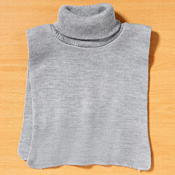 Col roulé, gris | Vitrine Magique