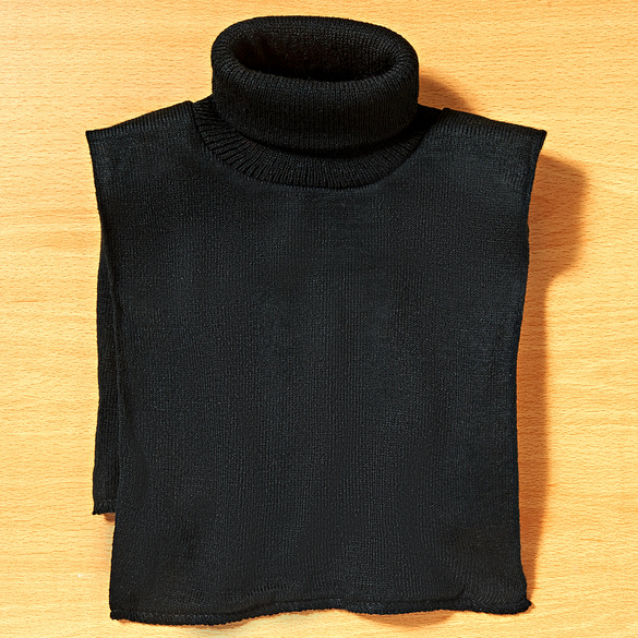 Col roulé, noir | Vitrine Magique