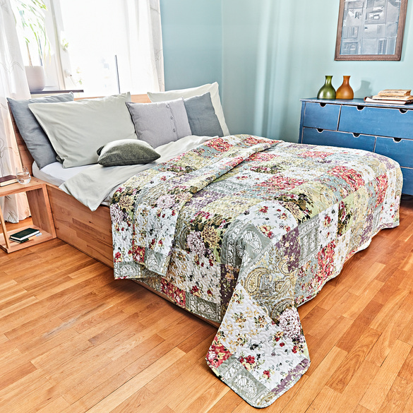 Couvre lit "Patchwork" Eldo | Vitrine Magique