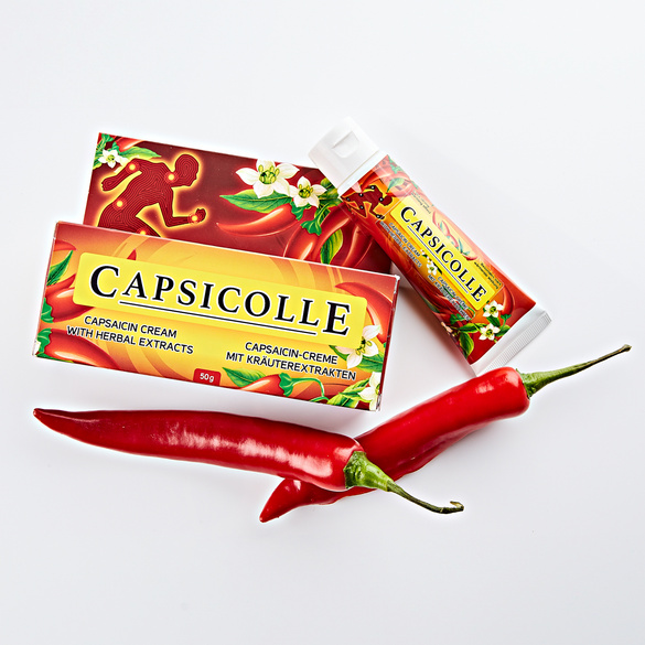 Crème Capsicolle Capsaicin 50g | Vitrine Magique