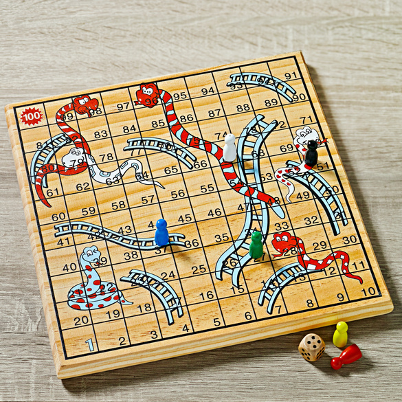 Jeu échelles et serpents | Vitrine Magique