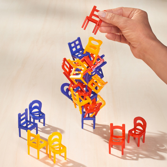 Jeu d'équilibre "Chaises" | Vitrine Magique