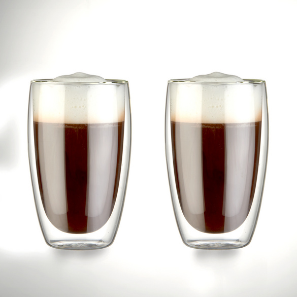 Lot de 2 verres isothermes à double paroi Basilico | Vitrine Magique