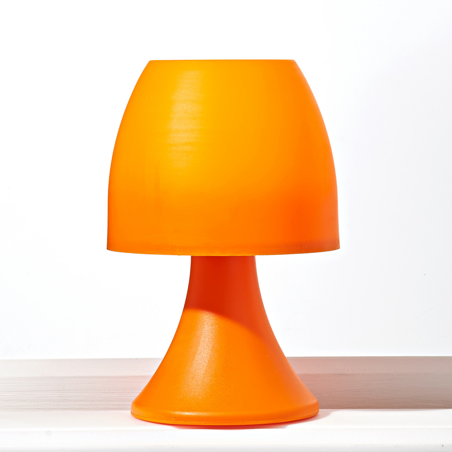Lampe à poser 6 LED, orange | Vitrine Magique