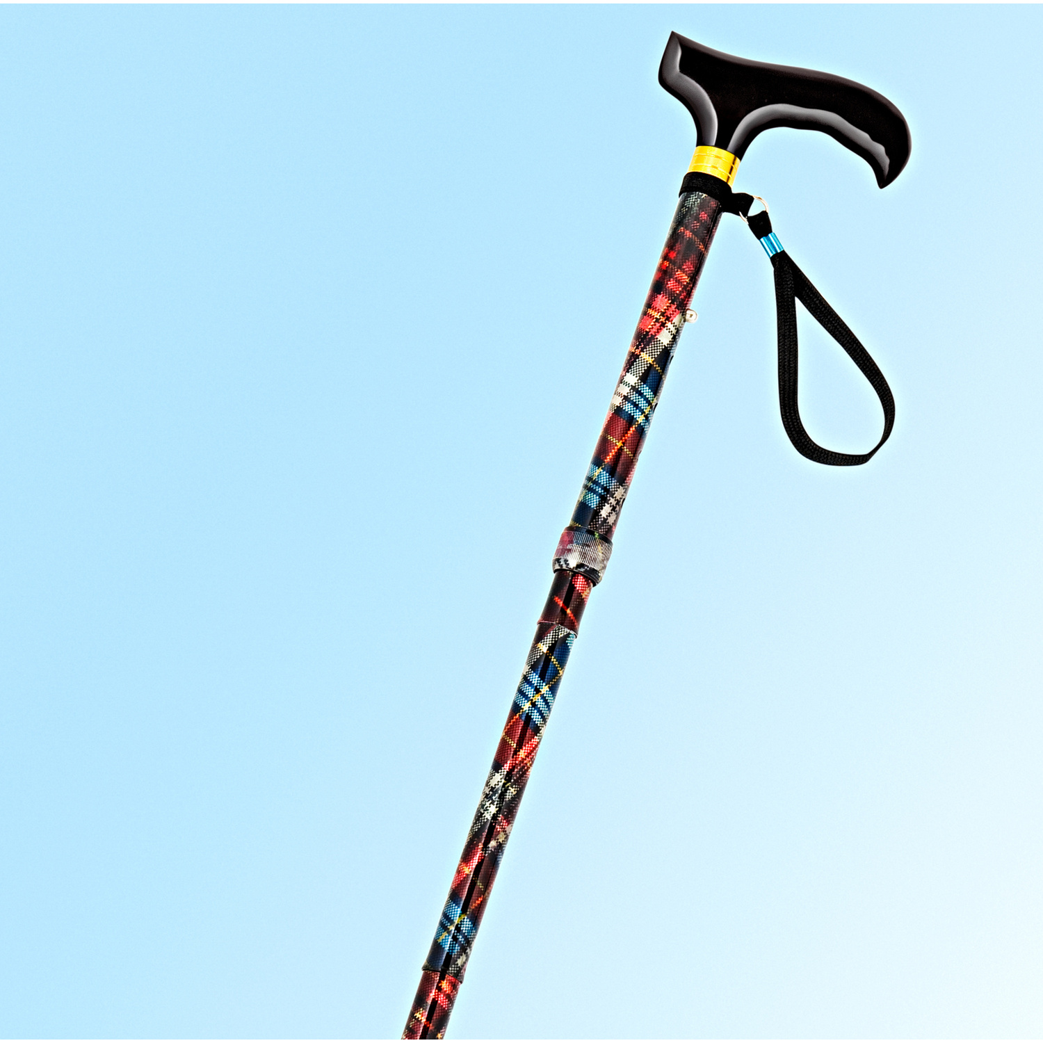 Canne pliable, à carreaux | Vitrine Magique