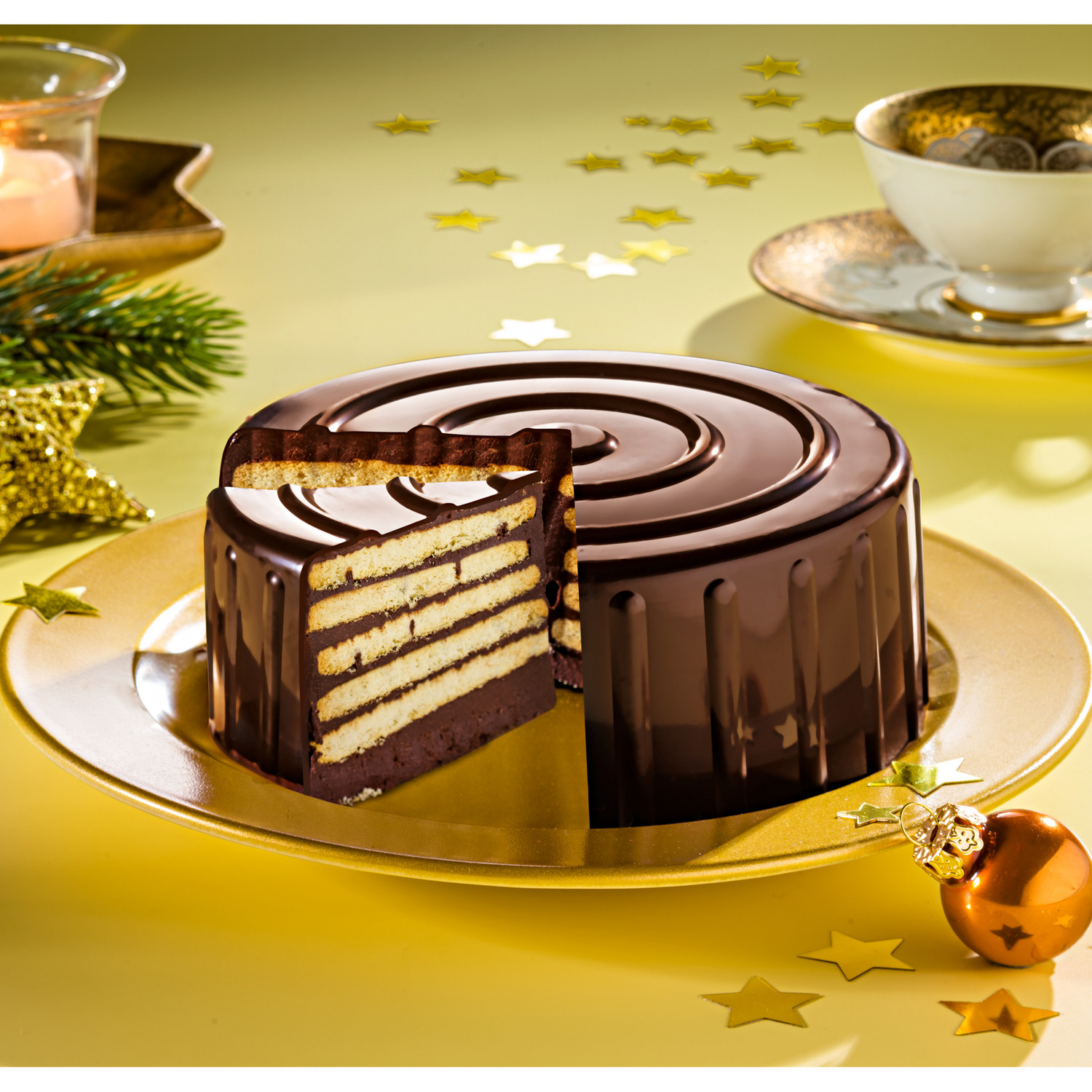 Gâteau biscuits, rond | Vitrine Magique