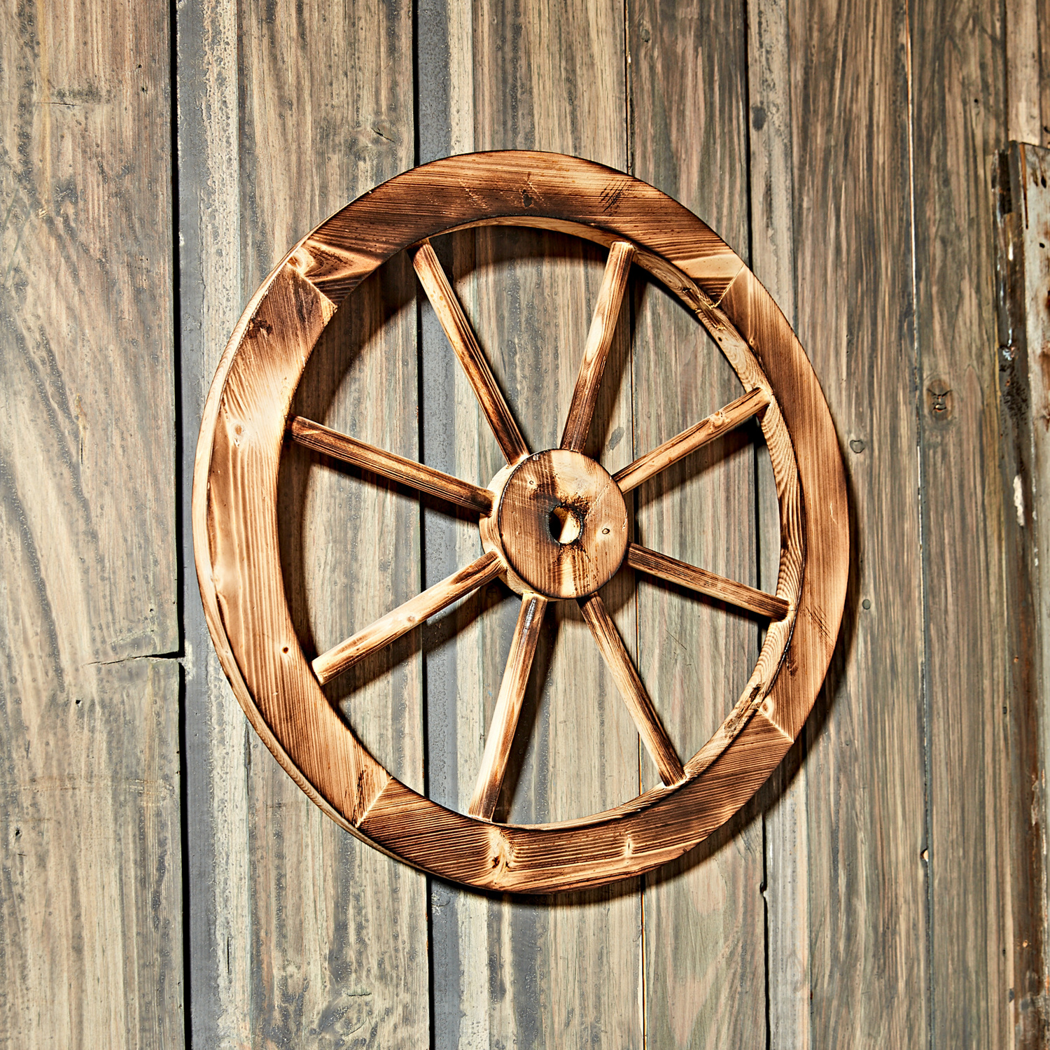Roue en bois | Vitrine Magique